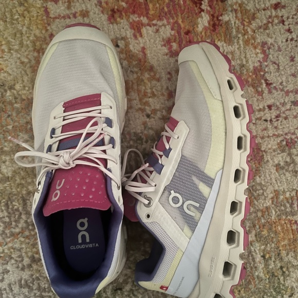 On Running | Shoes | On Running Cloudvista Womens Running Shoes White ...
